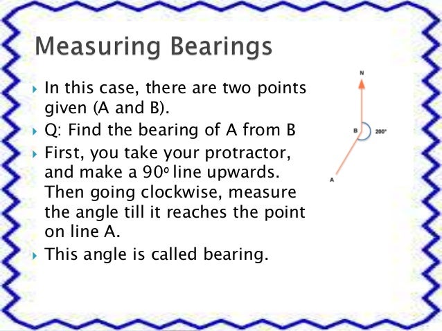 Bearings Math Presentation