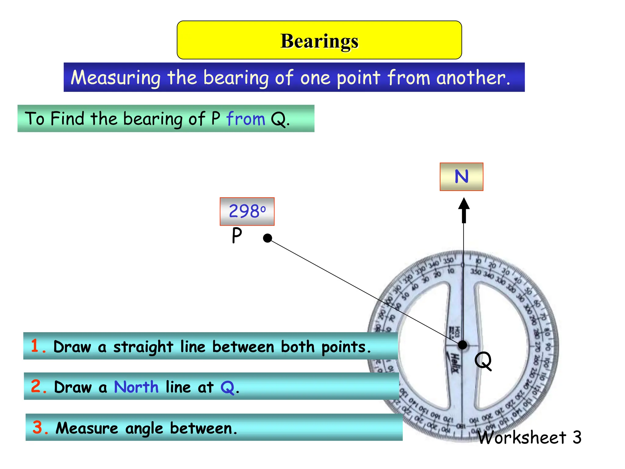 True bearings for grade 10 students .ppt