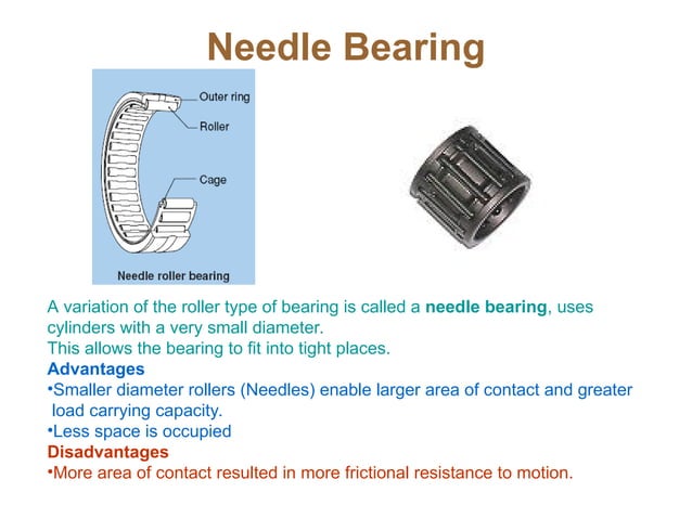 The Fundamentals of Bearing (Types, Loads, Classification) | PPT