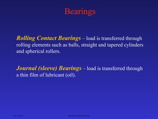 Bearings.pptDeep groove ball bearings are versatile, self-retaining ...