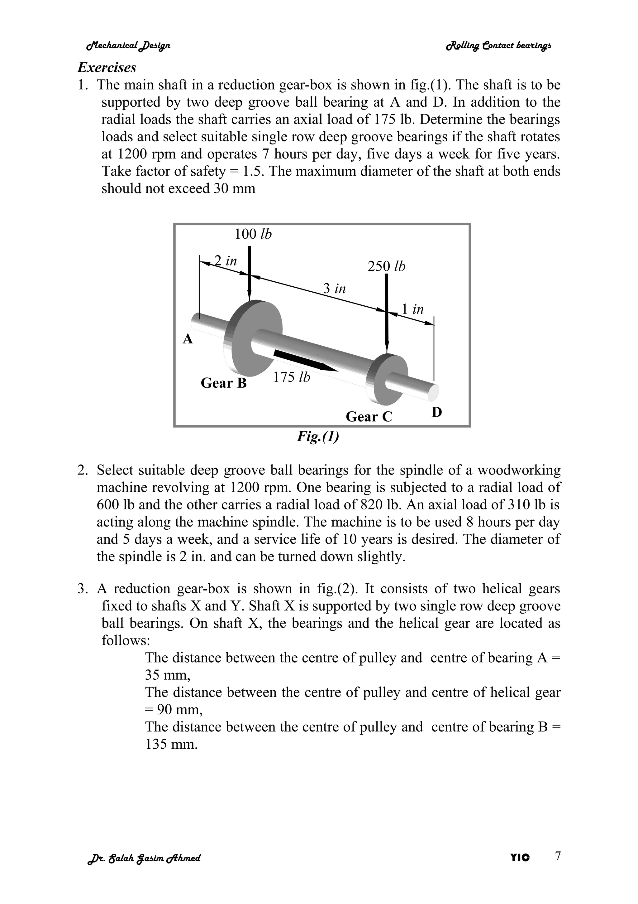 MET 304 Bearings notes | DOC