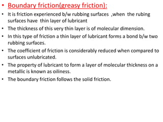 Bearings and clutches | PPTX