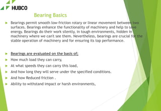 Bearings and lubrications | PPT