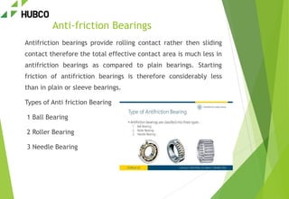 Bearings and lubrications | PPT