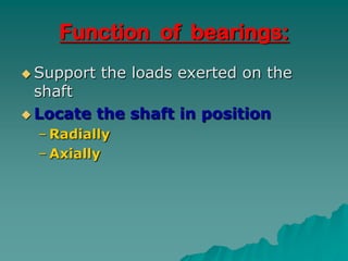MET 304 Bearing selection | PPT