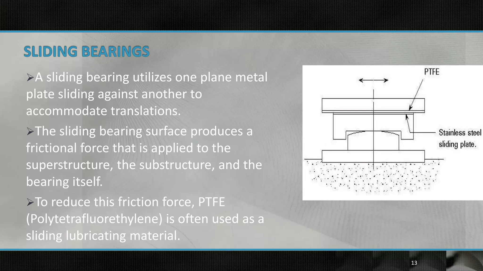 Bearings in bridges | PPTX