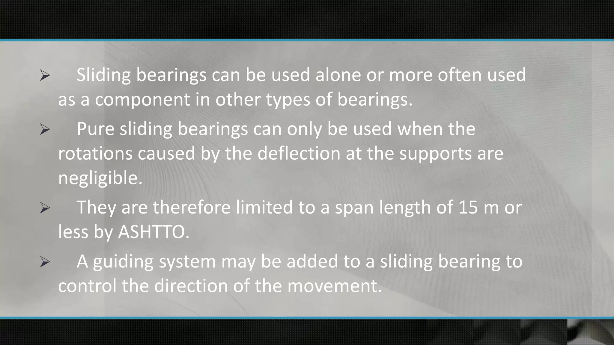 Bearings in bridges | PPTX