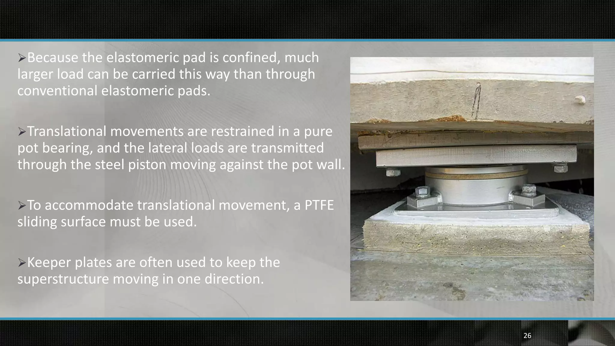 Bearings in bridges | PPTX