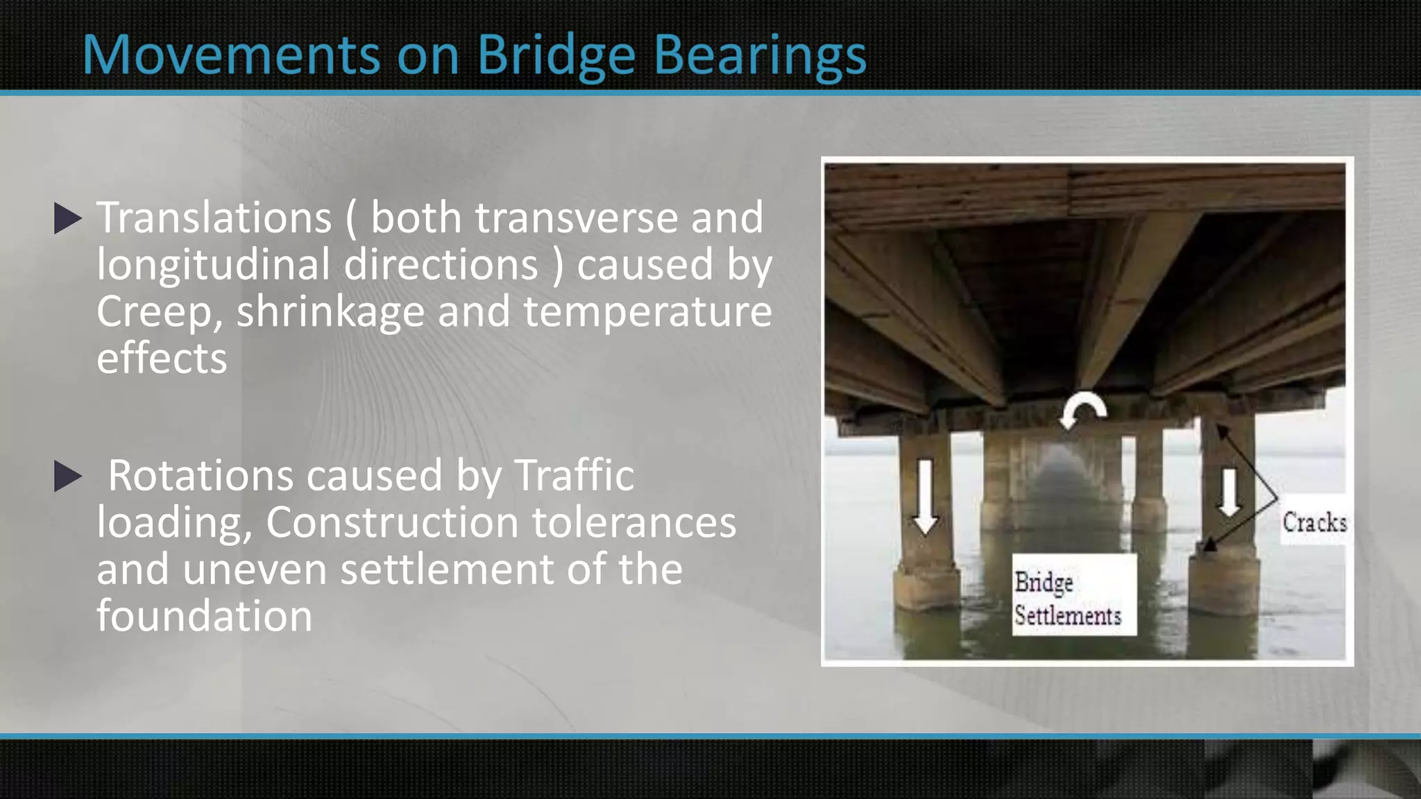 Bearings in bridges | PPTX