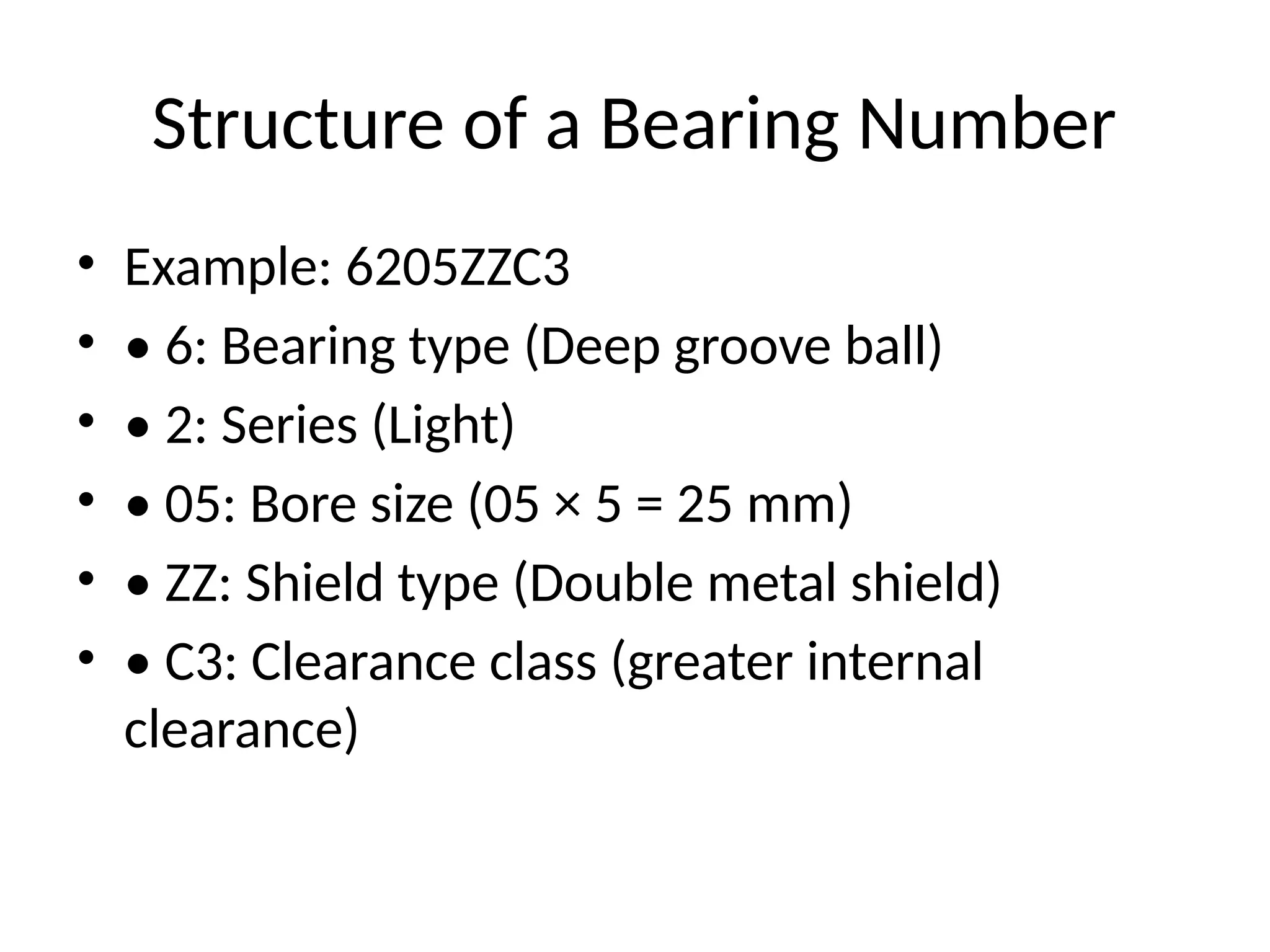 Types of Bearing_Specifications_PPT.pptx