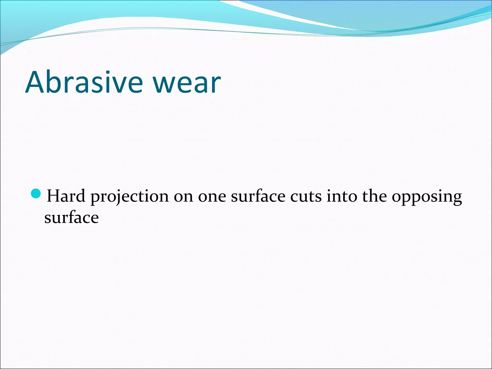 Bearing surfaces THR | PPT