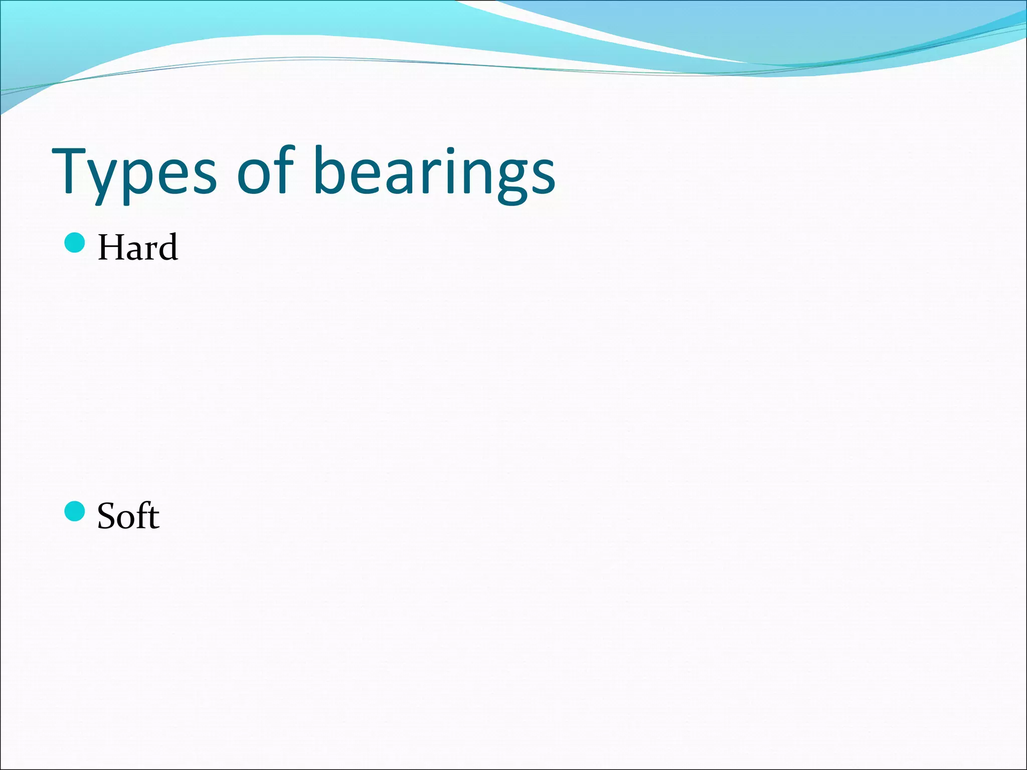 Bearing surfaces THR | PPT