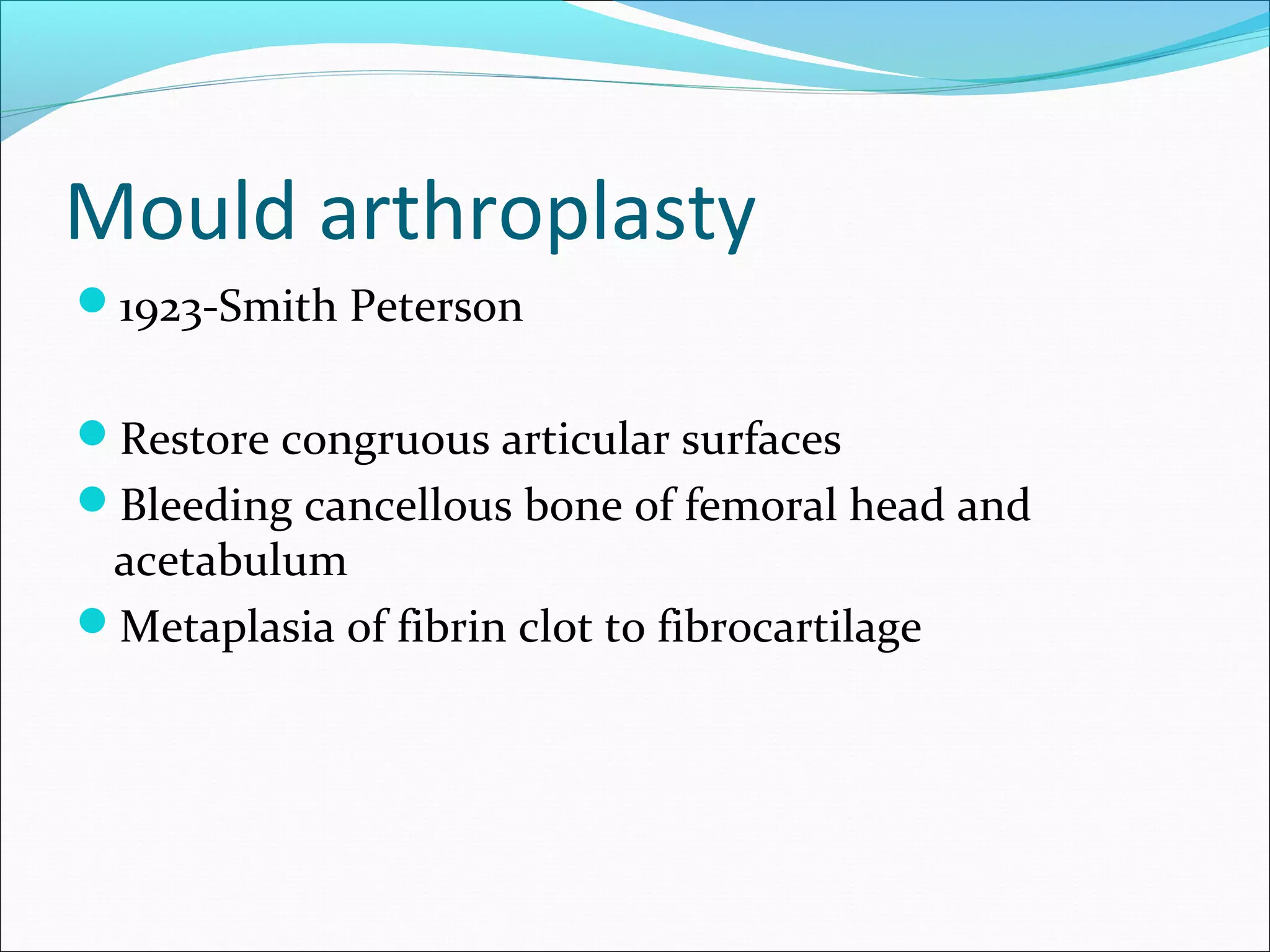 Bearing surfaces THR | PPT