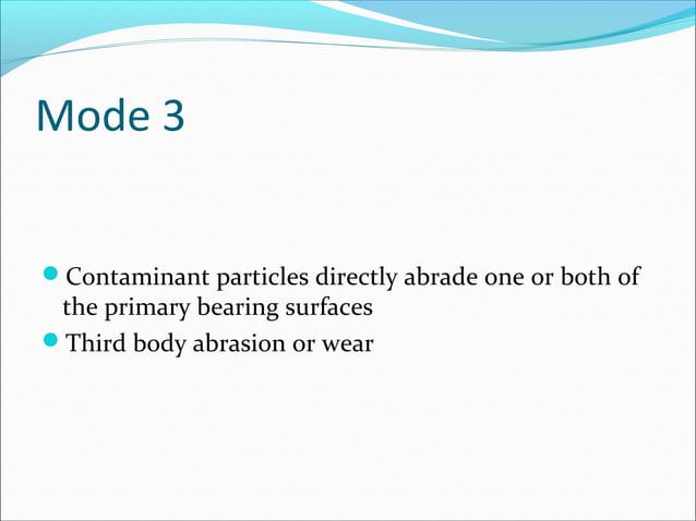 Bearing surfaces THR | PPT | Chemistry | Science