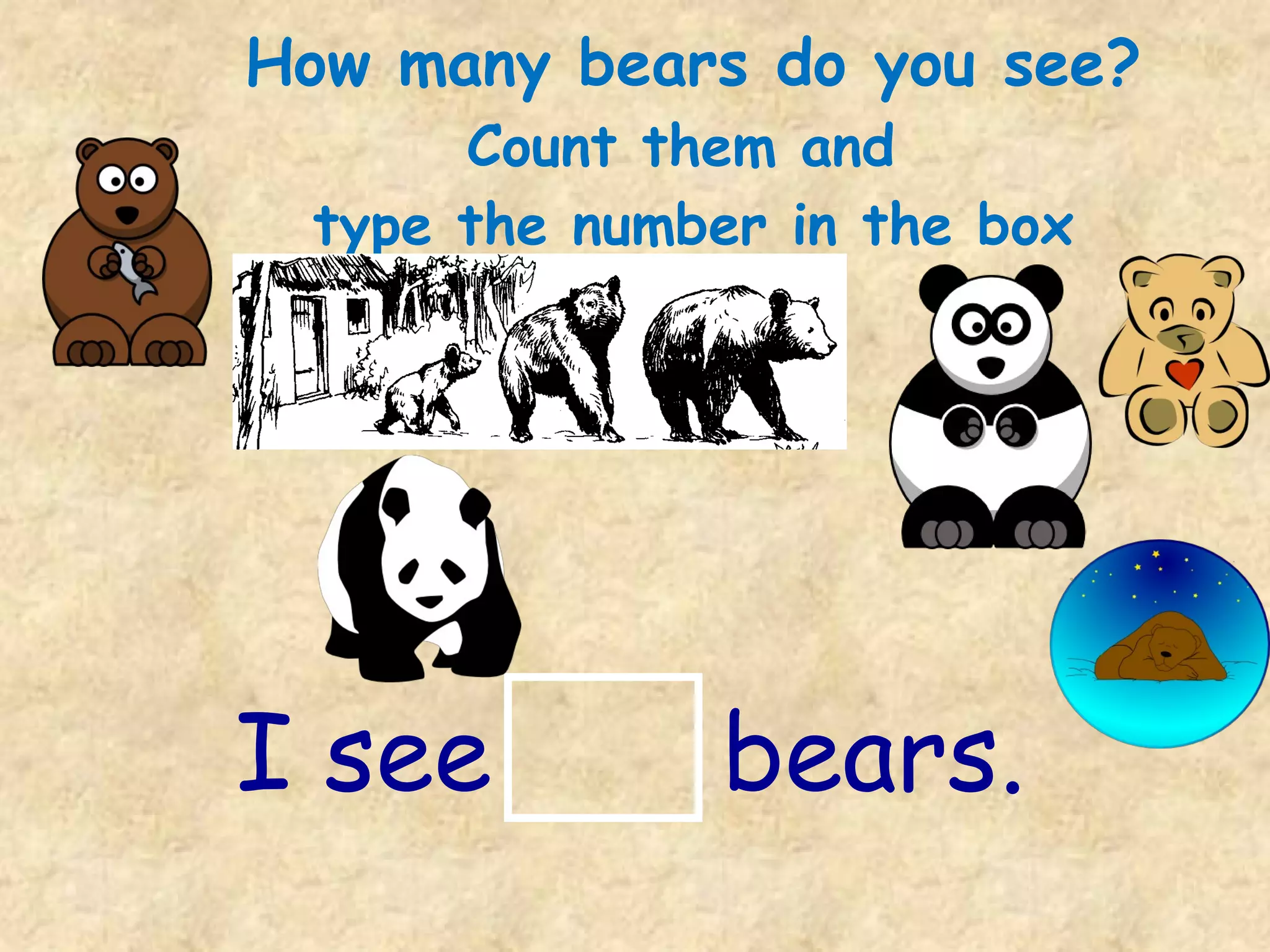 Bear Math Kindergarten | PPT