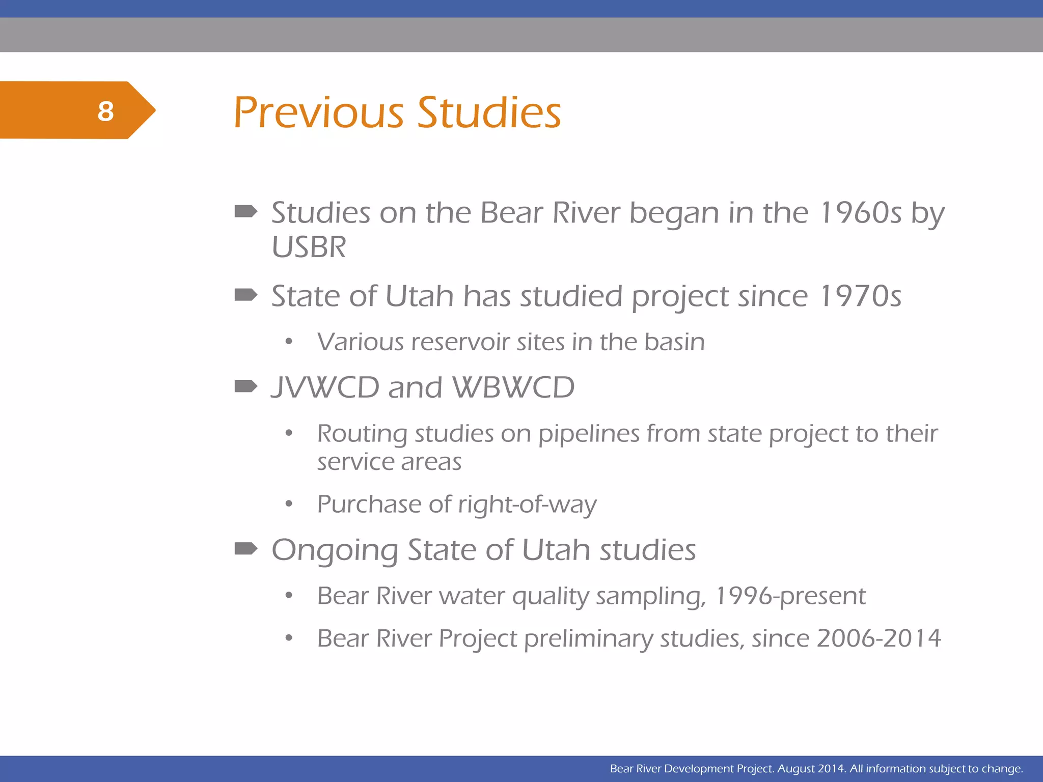 Bear River Development Project | PPT