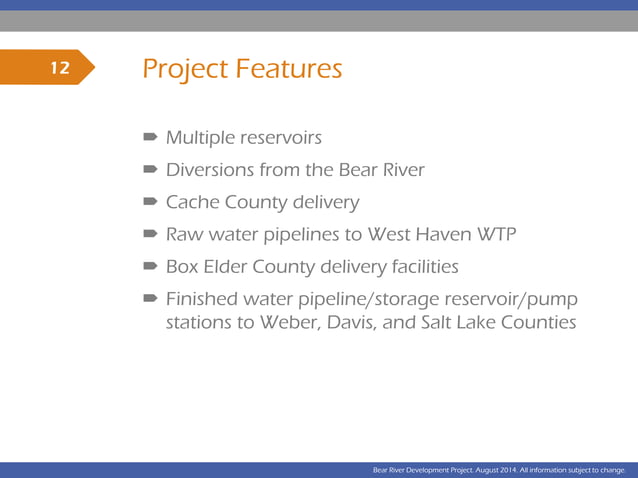 Bear River Development Project | PPT