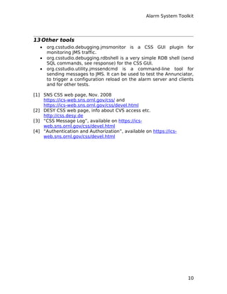 Manual of the CSS Alarm Handler (Beast) | PDF | Web Development | Internet