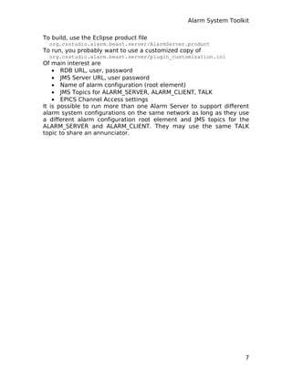 Manual of the CSS Alarm Handler (Beast) | PDF | Web Development | Internet