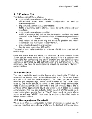 Manual of the CSS Alarm Handler (Beast) | PDF | Web Development | Internet