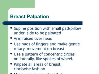 Assesment of breast, axila, Genitilia- copy.pptx