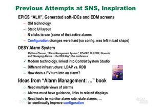 CSS alarm Handler (BEAST) at the EPICS Collaboration meeting 2010 | PDF | Operating Systems ...
