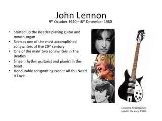 Who Were the Beatles? | PPT