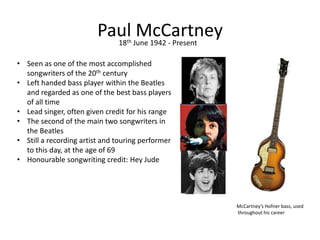 Who Were the Beatles? | PPT