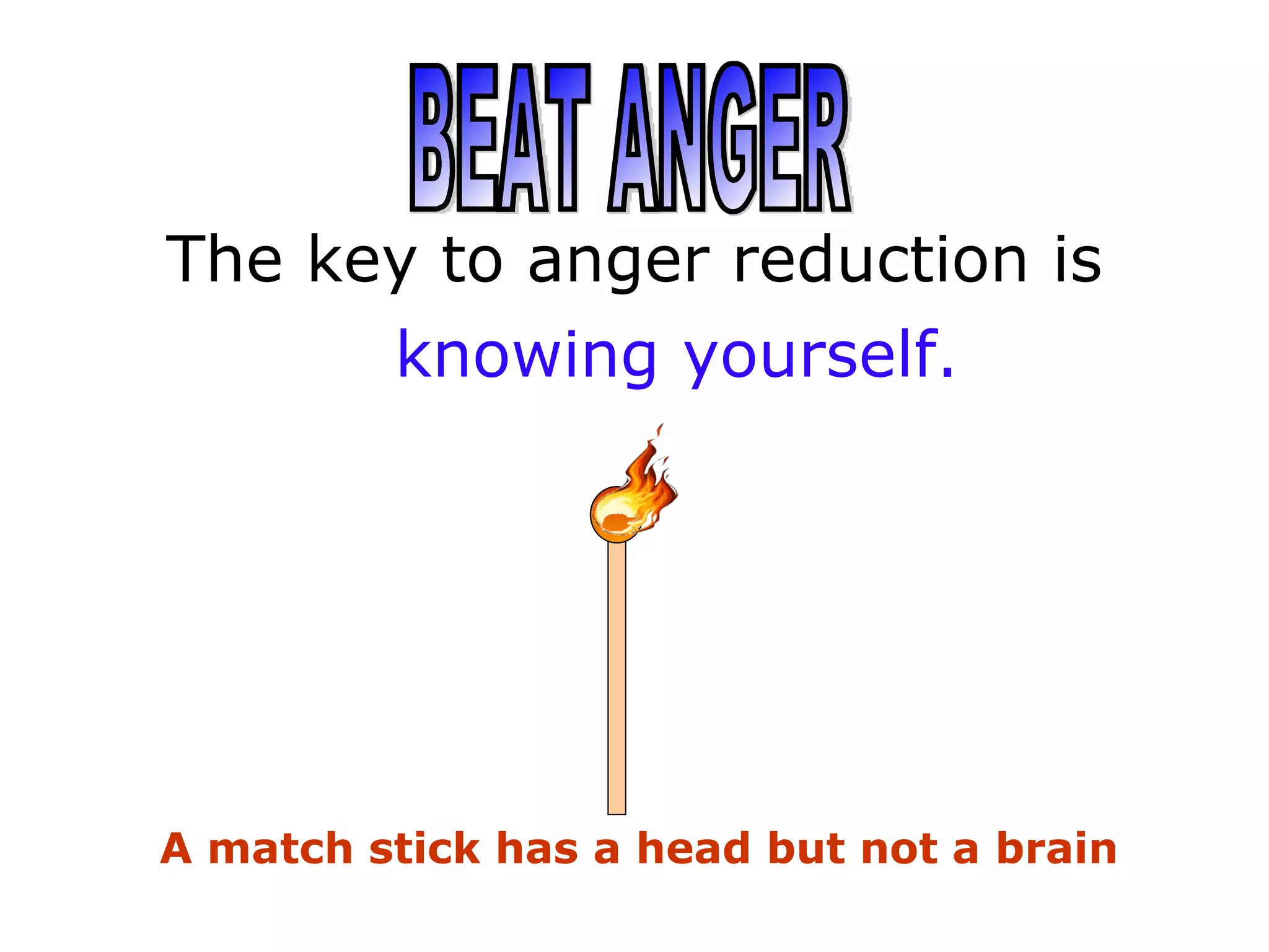 Anger Management | PPS | First Aid | Injuries