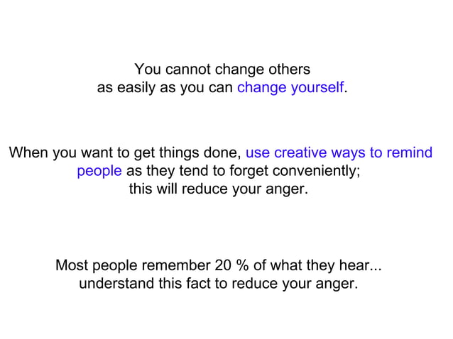 Anger Management | PPS