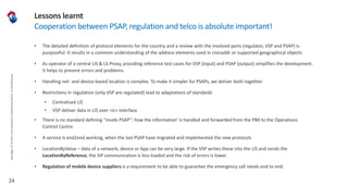 EENA 2021: Implementing Next Generation 112 (2/3) | PPT