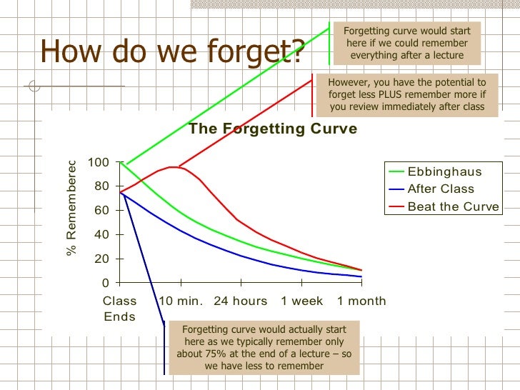 Beat the Forgetting Curve