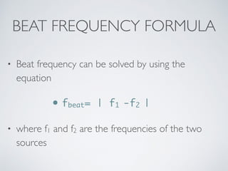 Beat Frequency LO 8 | PPT