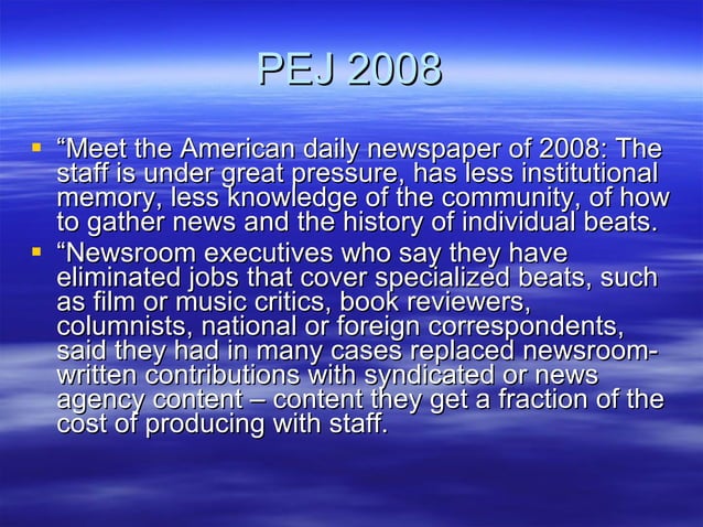 History of Beat Reporting | PPT