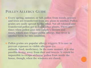 Beating allergy | PPTX