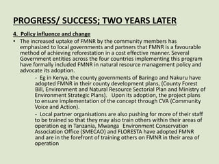 The Practical Aspects of Implementing FMNR: Scale Up at National and ...