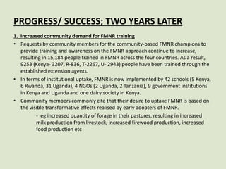 The Practical Aspects of Implementing FMNR: Scale Up at National and ...