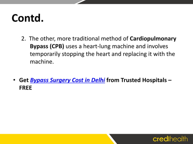 Beating Heart Bypass Surgery – Things you should know | PPTX | Heart ...