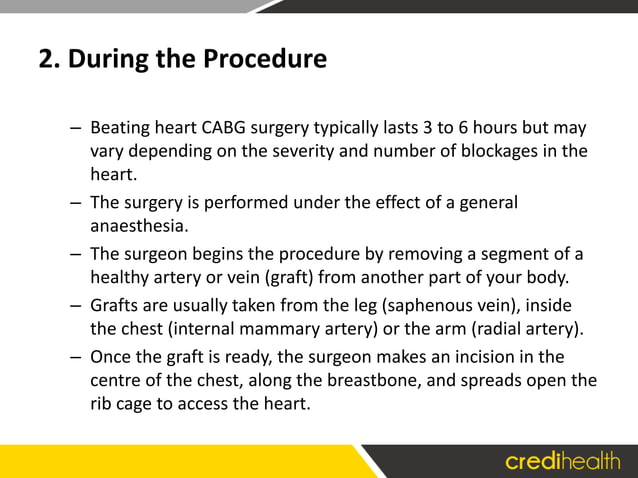 Beating Heart Bypass Surgery – Things you should know | PPTX | Heart ...