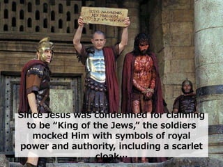 Beatings and Scourging of Jesus | PPTX