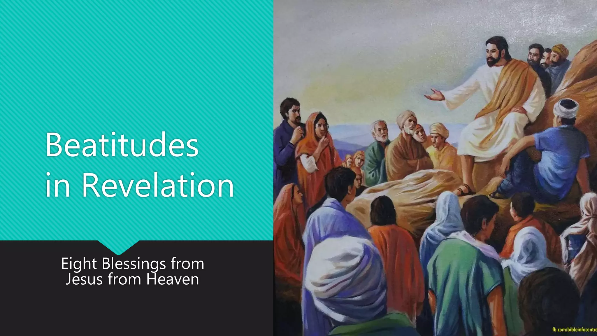 Eight Blessings from Jesus from Heaven! | PPTX | Christianity ...