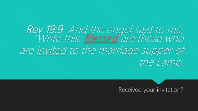 Eight Blessings from Jesus from Heaven! | PPTX | Christianity ...