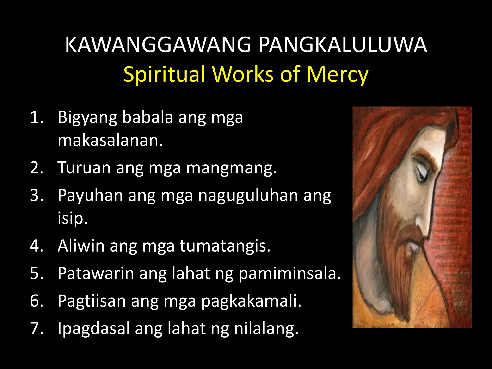 Beatitudes (punong kabanalan) | PPTX