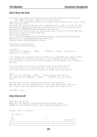 Beatles -the_complete_songbook | PDF