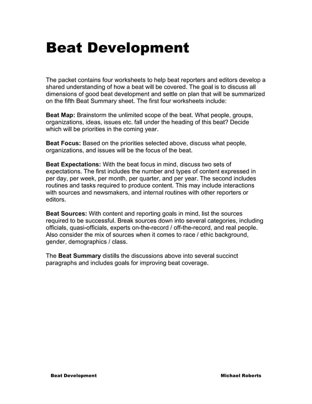 Beat Mapping | PDF