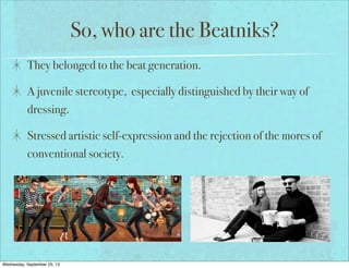 Beatniks | PDF | Style & Fashion