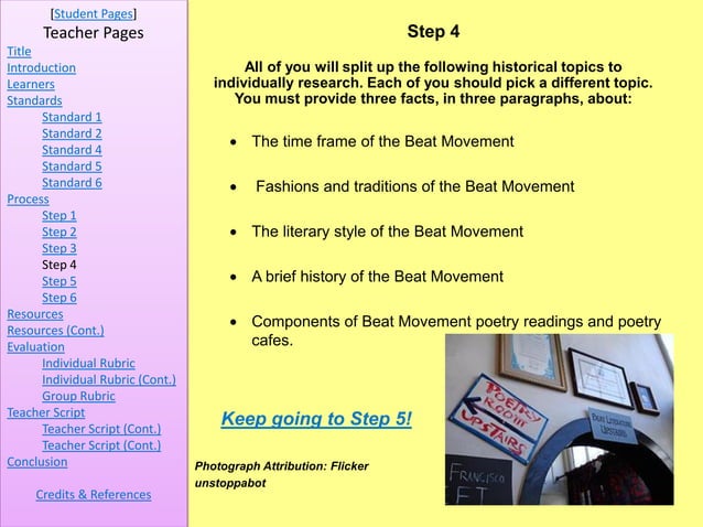 Beat Poet Webquest Pdf | PDF