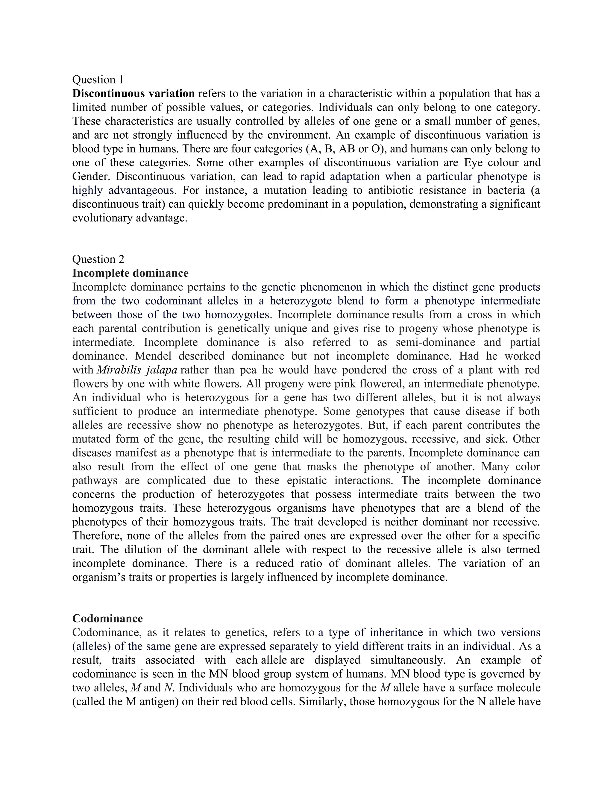 hereditary components explained in human | DOCX