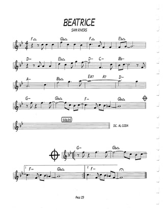 Beatrice, de Sam Rivers | PDF