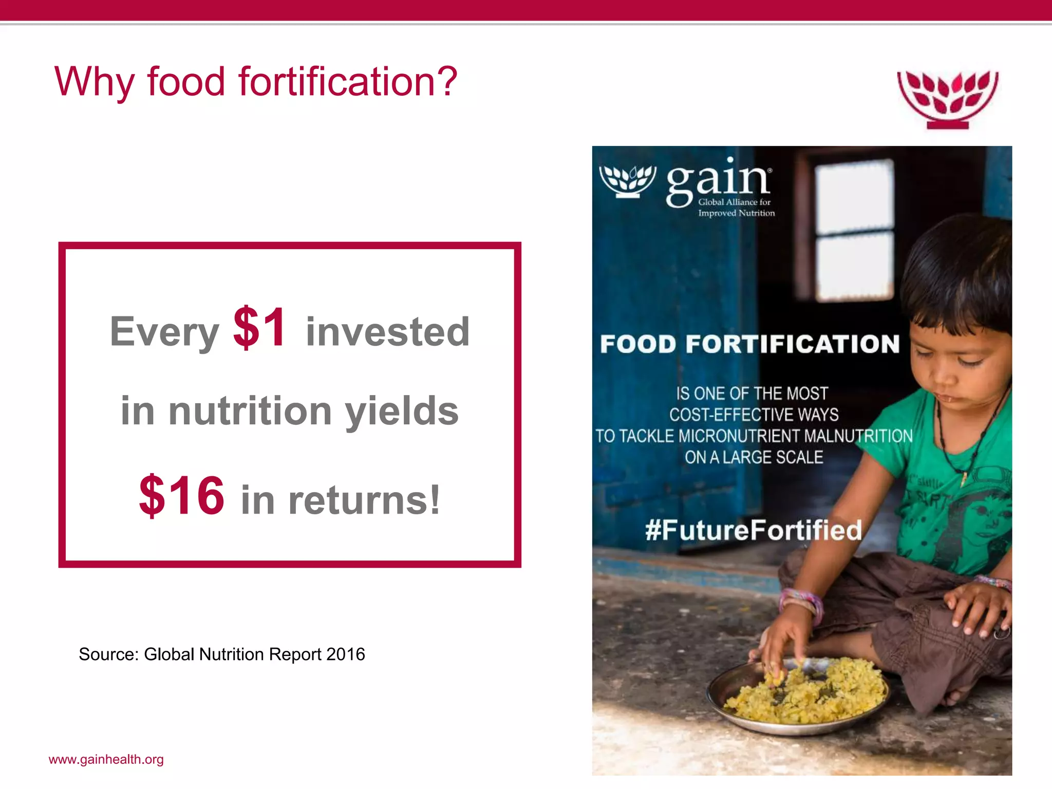Toward a #FutureFortified: How Food Fortification Can Help End ...
